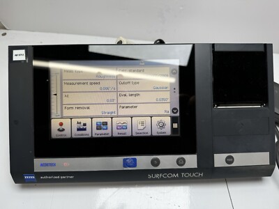 USED Zeiss Surfcom Touch 50, 7" SCREEN | eBay