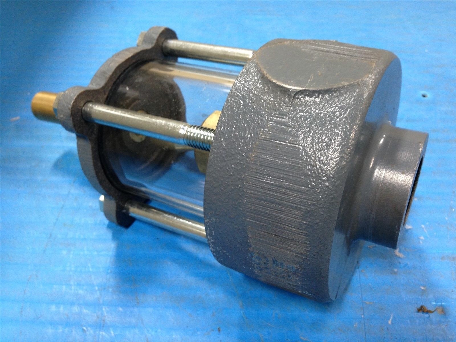 STICKLE STEAM SPECIALTIES 1" SIGHT GLASS FLOW OIL MONITORING VALVE NEW ...