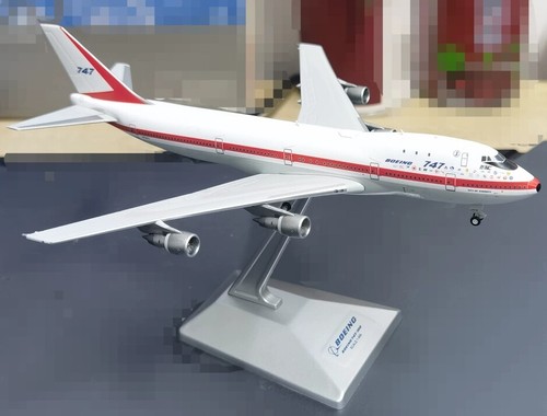 1:400 YY Wings BOEING 747-100 Passenger Plane Aircraft Diecast Airplane ...