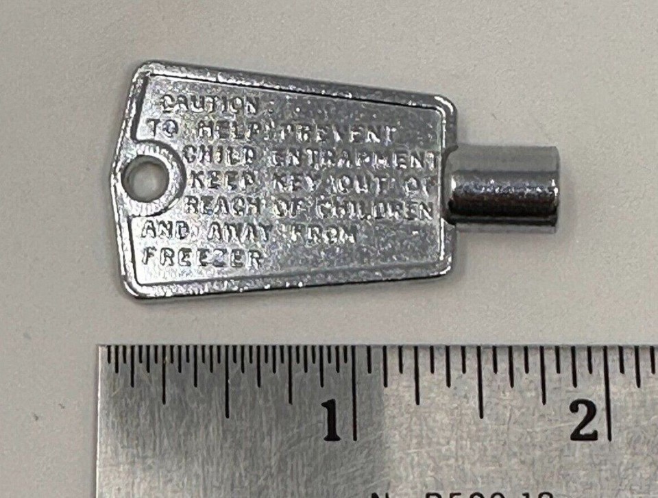 Vintage National Lock Rockford IL Chest Deep Freezer Key | eBay