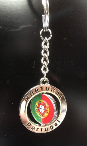 Portugal KeyChain Excellent Design With Spinning Logo The Best Keyring ...