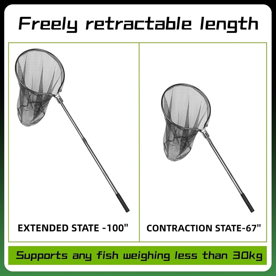 Large Fishing Net Rubber Fishing Net Large Heavy Duty Extra Large ...