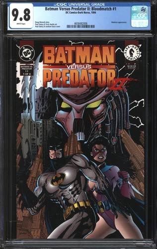 Batman Versus Predator II: Bloodmatch (1994) #1 CGC 9.8 NM/MT | eBay