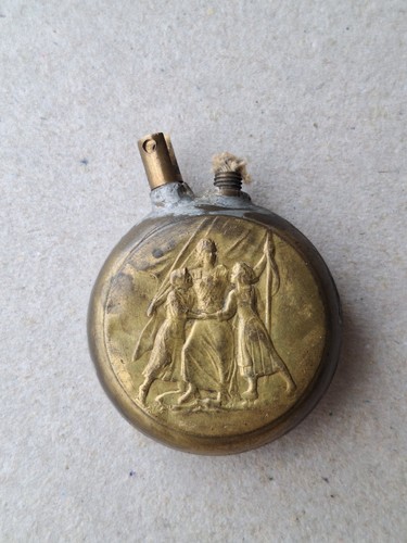 Antique WW1 Brass Lighter, Trench Art, Militaria Collectible | eBay