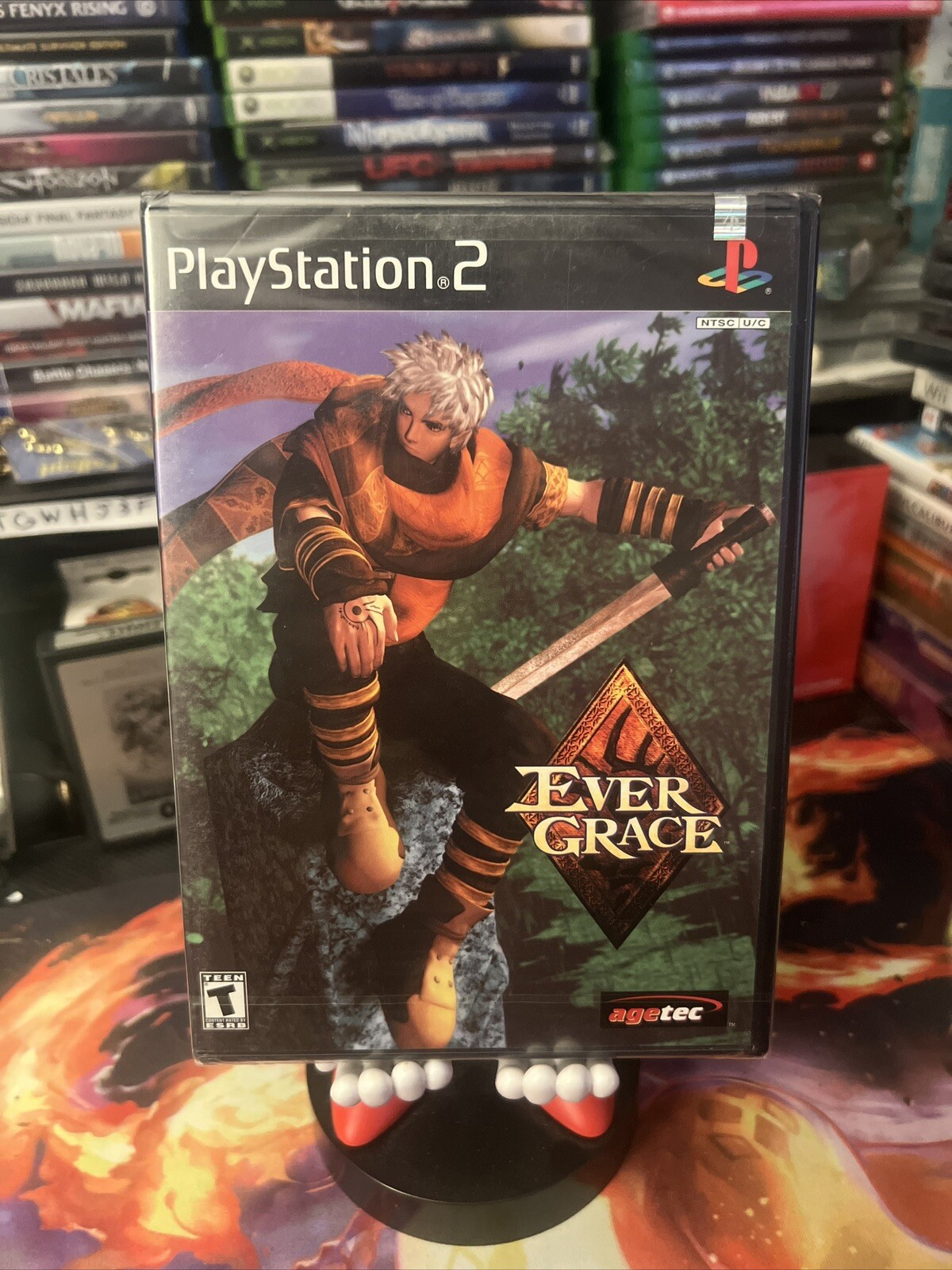 Ever grace (Sony PlayStation 2, PS2) - Sealed Black Label Hangtab Brand ...