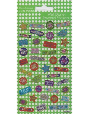 WELL DONE Fun Foiled Stickers sheet Official Product 40 Stickers | eBay UK