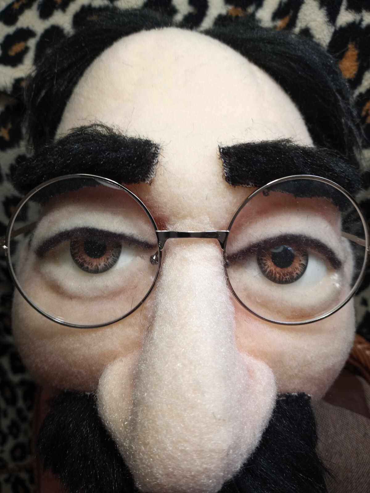 GROUCHO MARX Vent Figure Custom One Of A Kind Professional Soft Puppet ...