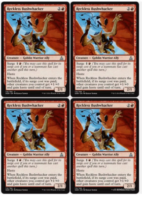 4 x Reckless Bushwhacker / Verwegener - OATH GATEWATCH - englisch ...