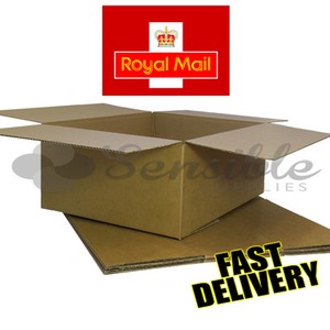 NEW LATEST ROYAL MAIL MAXIMUM SIZE SMALL PARCEL CARDBOARD BOXES ...
