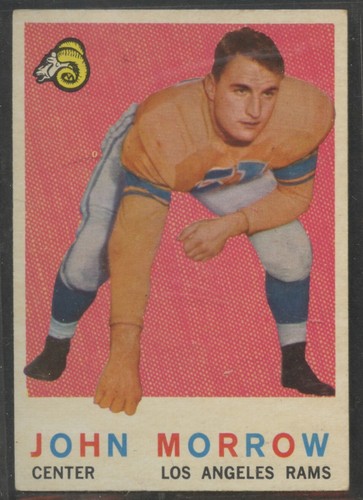 1959 Topps #164 John Morrow Los Angeles Rams | eBay