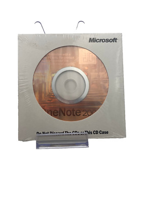 Microsoft Office OneNote 2003 Sealed Original Disk With Key | eBay
