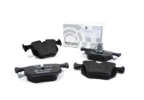 NEW BMW 3 E46 REAR BRAKE PADS SET 6761240 34216761240 ORIGINAL NO DUTY ...