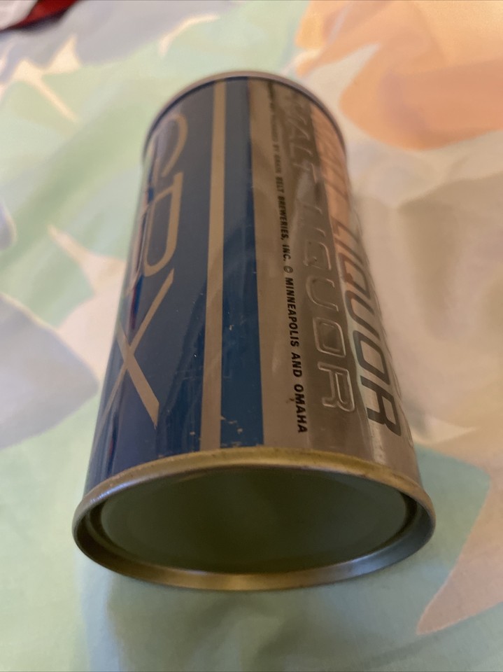 Minty GBX Malt Liquor 12 Oz SS Embossed Pull Tab Beer Can Grain Belt 67 ...