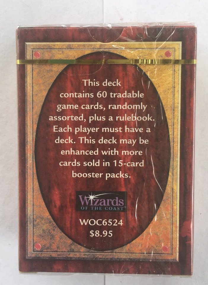 Magic 5th Edition Fifth Tournament Deck Box English Factory Sealed | eBay