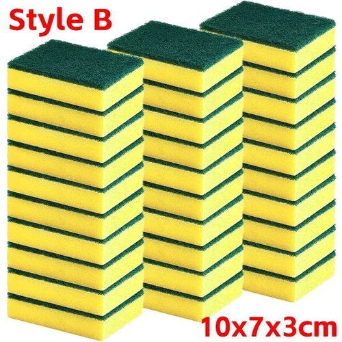 Highly Absorbent Double-Sided Sponge Magic Cleaning Pot Rust Sponge ...