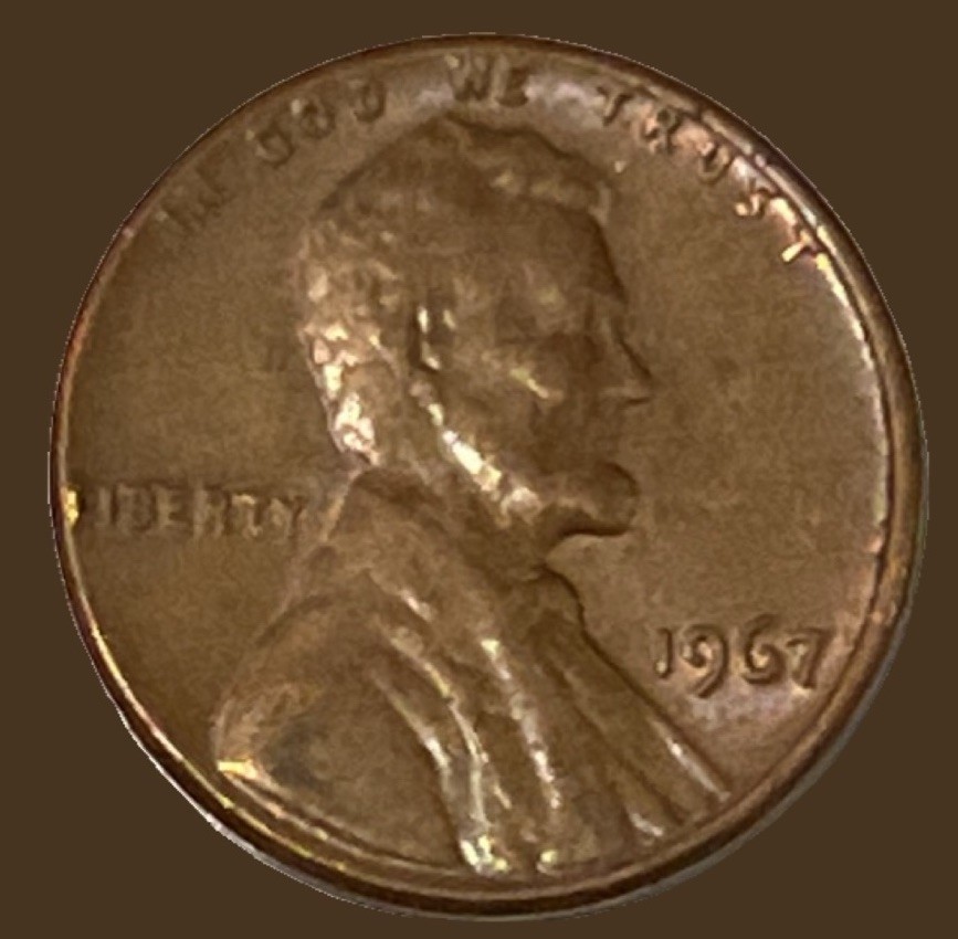 RARE 1967 One Penny with Error On L In Liberty On Both Sides | eBay