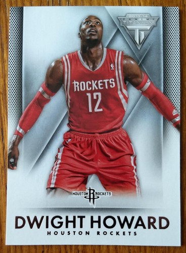 DWIGHT HOWARD, 2013-14 PANINI TITANIUM #13, ROCKETS | eBay
