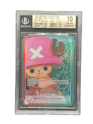 BGS 10 Tony Tony Chopper OP08-001 (Leader) Two Legends ONE PIECE Card ...