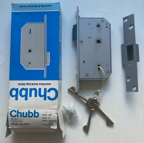 Chubb Mortice Locking Latch 3R35-203-3KW BRAND NEW - Vintage date ...