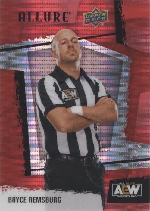2022 Upper Deck Allure AEW - Bryce Remsburg #94 Red Rainbow (RC) for ...