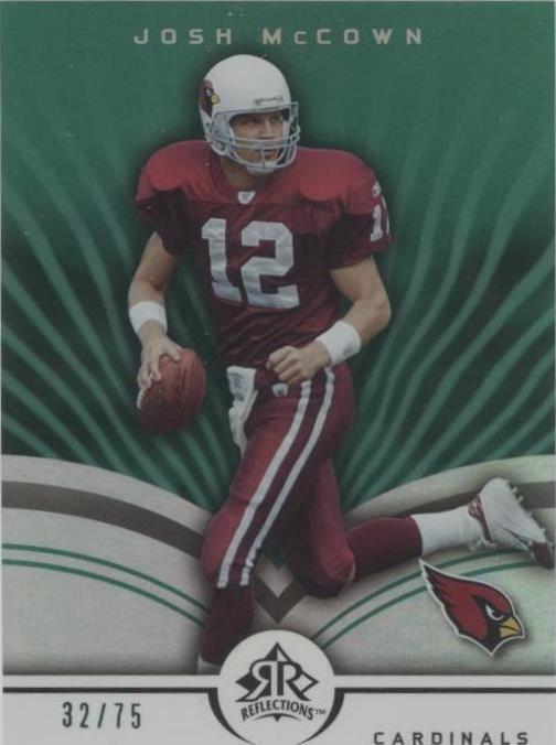 2005 Upper Deck Reflections - Josh McCown #3 Green /75 for sale online ...