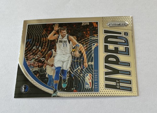 2019-20 Panini Prizm Basketball GET HYPED! Luka Doncic #6 Base Insert ...