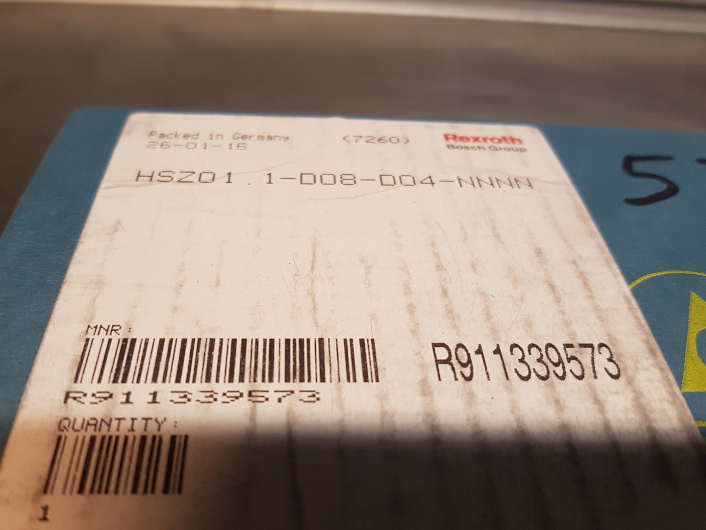 HSZ01.1-D08-D04-NNNN used Rexroth R911339573 siehe Bilder unbenutzt ...