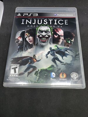 Injustice: Gods Among Us Sony PlayStation 3 PS3 Game no Manual ...