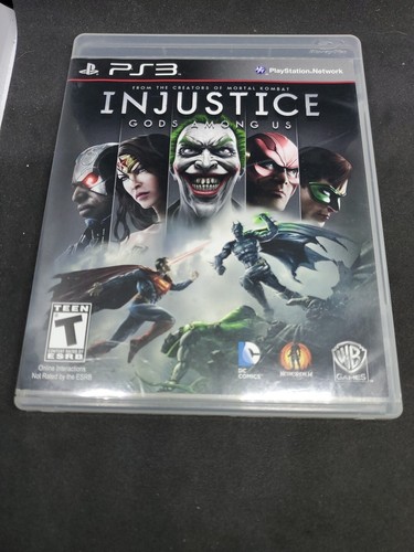 Injustice: Gods Among Us Sony PlayStation 3 PS3 Game no Manual ...