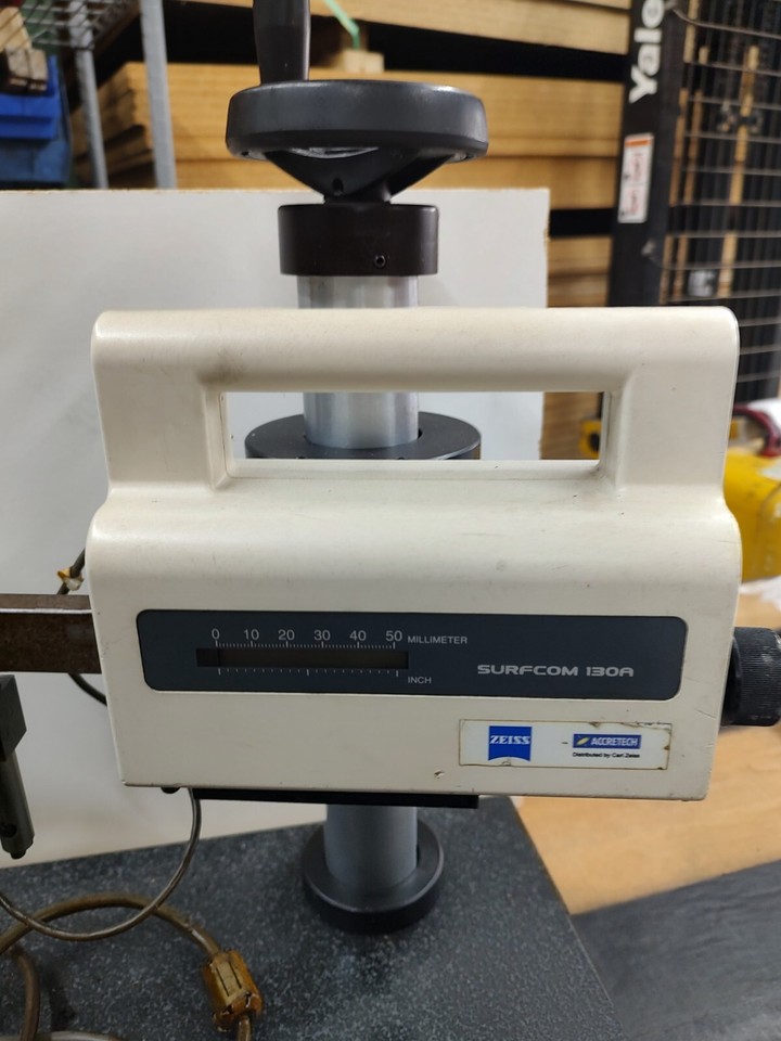 Zeiss Surfcom 130A Surface Roughness Measuring W/ Granite Base and ...