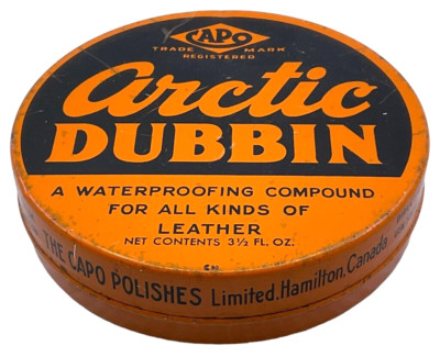WW2 Canadian CAPO Leather Arctic Dubbing Tin | eBay