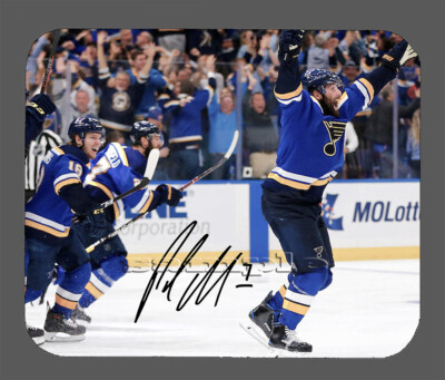 Patrick Maroon St Louis Blues Facsimile Autographed Mouse Pad Item#7233 ...