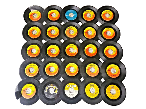 THE BEATLES / 45 RPM RECORD COLLECTION with VINTAGE / ORIGINAL CARRYING ...