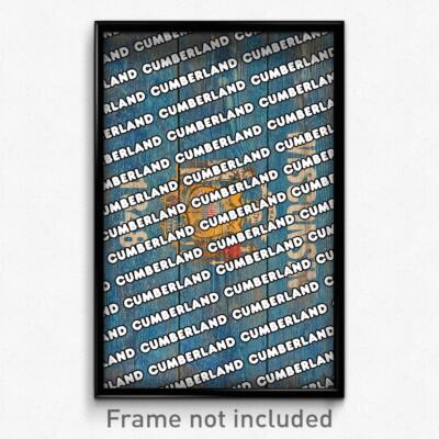 Cumberland Wisconsin Poster (WI City Souvenir 11x17 Town Print) | eBay