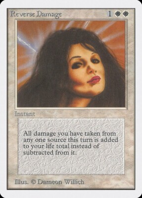 Reverse Damage ~ Unlimited [ PLAYED ] [ Magic MTG ] | eBay