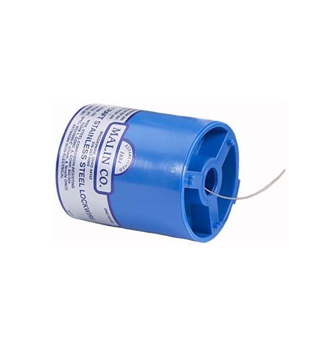 Malin - MS20995C Stainless Steel Safety Wire Lockwire, Canister, 0.025 ...