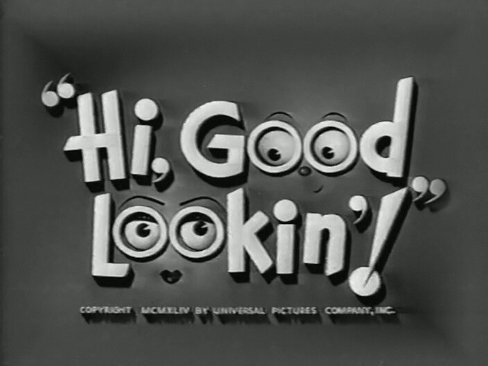 HI, GOOD LOOKIN' (1944) DVD HARRIET HILLIARD, EDDIE QUILLAN | eBay