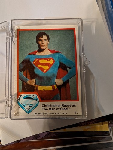 SUPERMAN: The Movie, 1978 Topps, 77 cards, complete | eBay