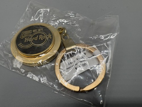 Hard Rock Cafe 50th Anniversary Spinner Keychain New | eBay