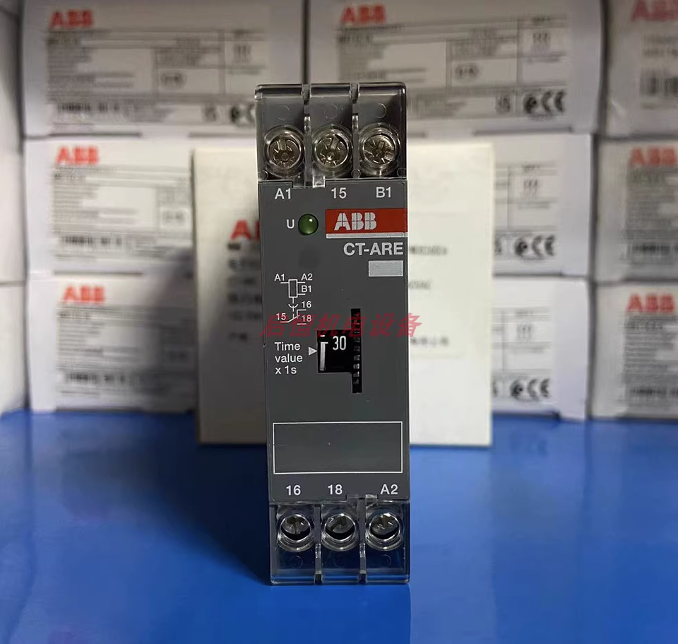 1 pcs ABB Time relay CT-ARE 1c/o, 0.3-30s, 24VAC/DC, 220-240VAC | eBay