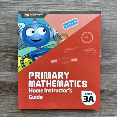 Primary Mathematics Home Instructor's Guide : Grade 3A (Paperback, 2022 ...