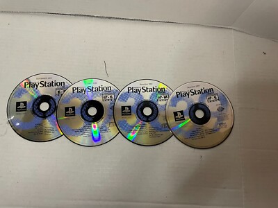 PlayStation PS2 Magazine 4 Demo Disc Lot Used 2000 | eBay