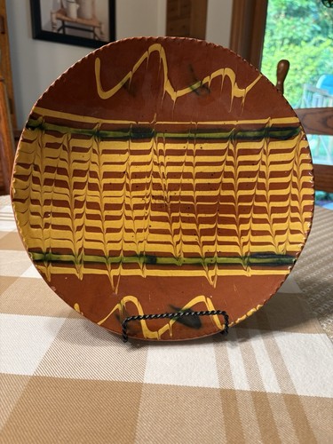 Breininger Red Ware Plate 1986 | eBay