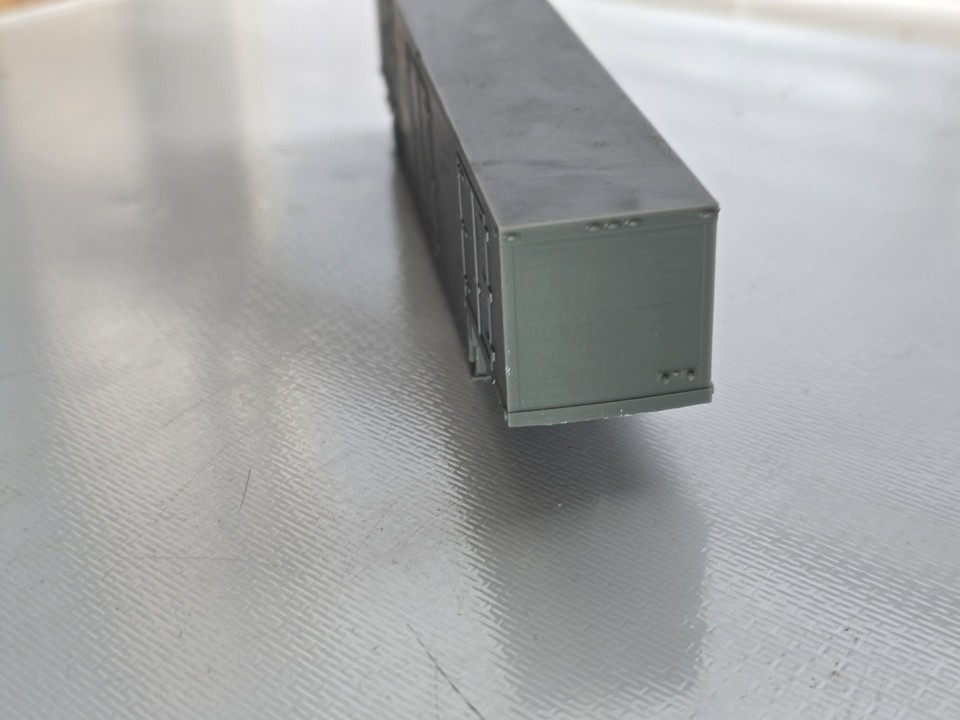Ho Scale 2 Axle Household Moving Trailer Bed Buggy Undecorated Kit 3d ...