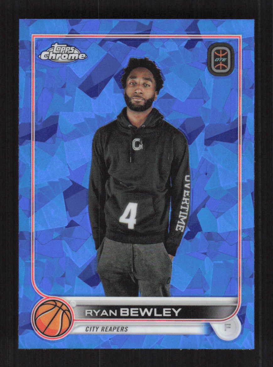Ryan Bewley 2022 Topps Chrome Sapphire Edition OTE #65 | eBay