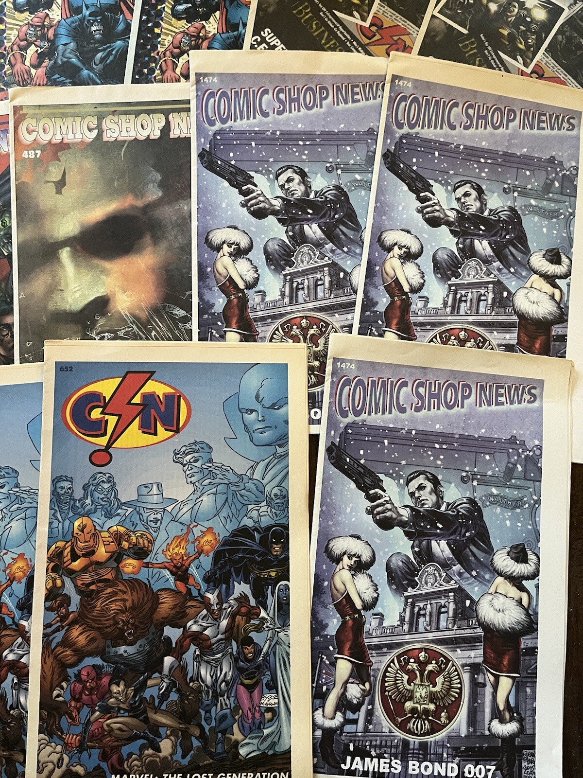 Huge Lot Of COMIC SHOP NEWS LOT ISSUES (21) Total | eBay