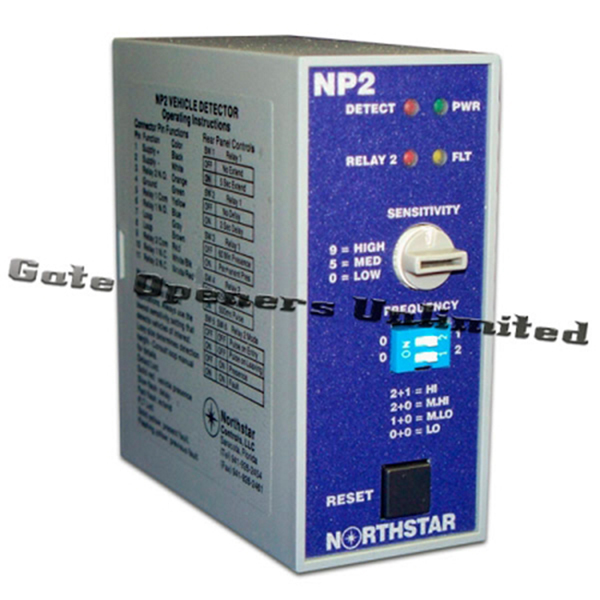NorthStar Loop Detector - NP2-240 Single Channel - Dual Relay Vehicle ...