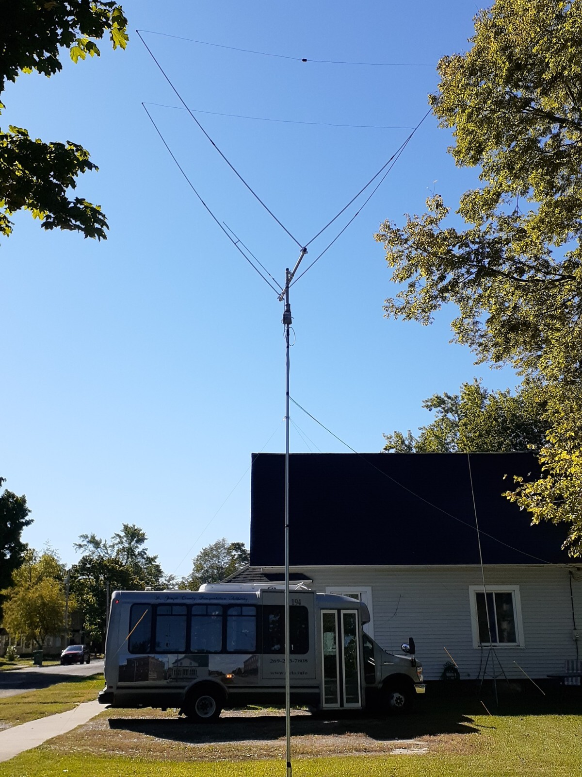 Smallest Beam Antenna - MaCo V-Quad - Dual Polarity - Multiply signals 14x !!! | eBay