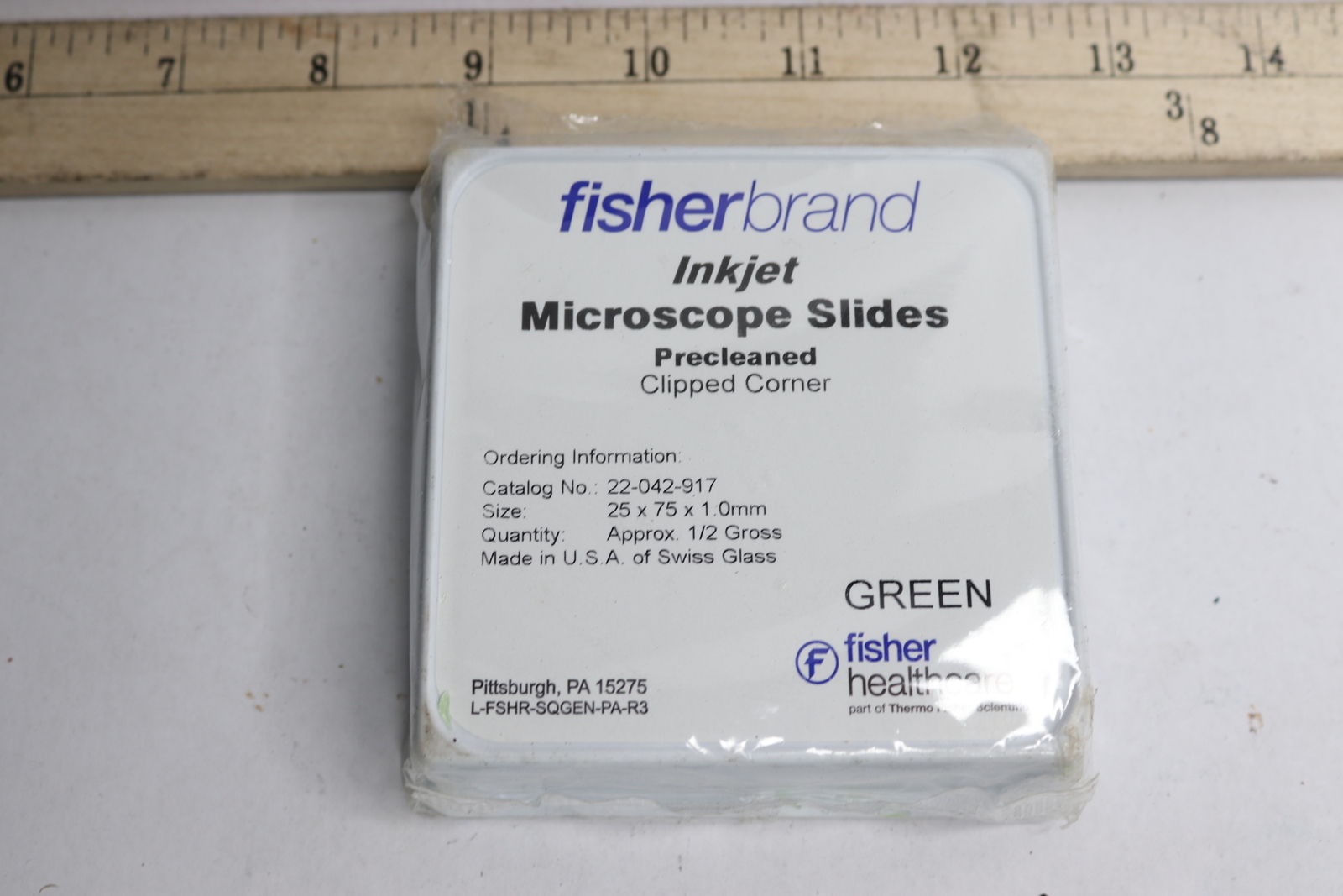 Fisherbrand InkJet Microscope Slides 22-042-917 for sale online | eBay