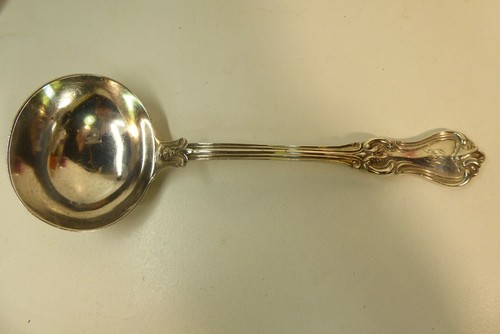 ANTIQUE VICTORIAN STERLING SILVER LADLE SAMUEL HAYNE DUDLEY CATER 1850 ...